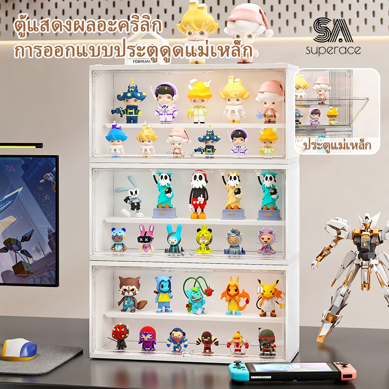 Model Box Showcase art toy Storage Display labubu | Shopee Malaysia