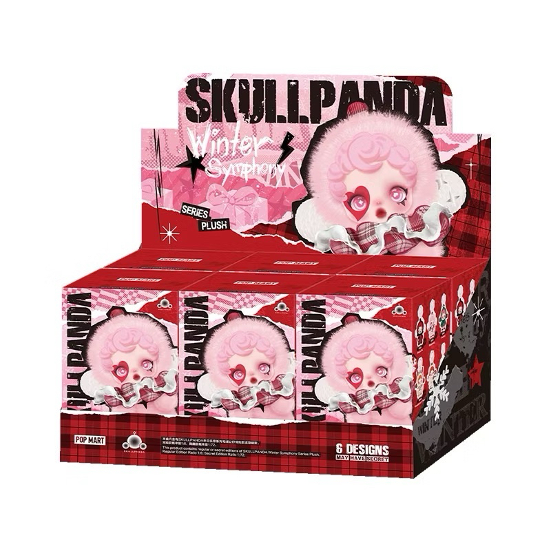 [Lifting Box] POP MART SKULLPANDA Winter Symphony Series Plush Blind ...