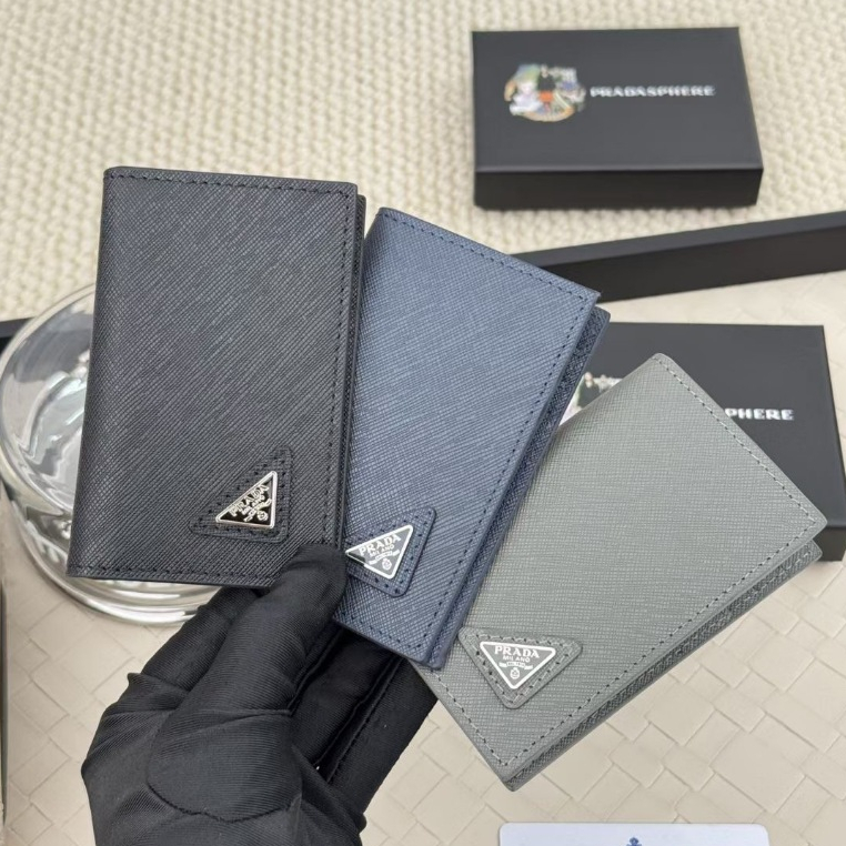 (1: 1 Hi end grade) Wallet + 2 Fold Card Bi-Fold Saffiano | Shopee Malaysia