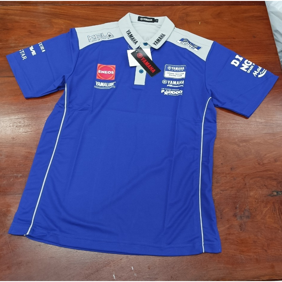 POLO Shirt YAMAHA RACING MOTOR SPORT PADDOCK New Hand 1 | Shopee Malaysia