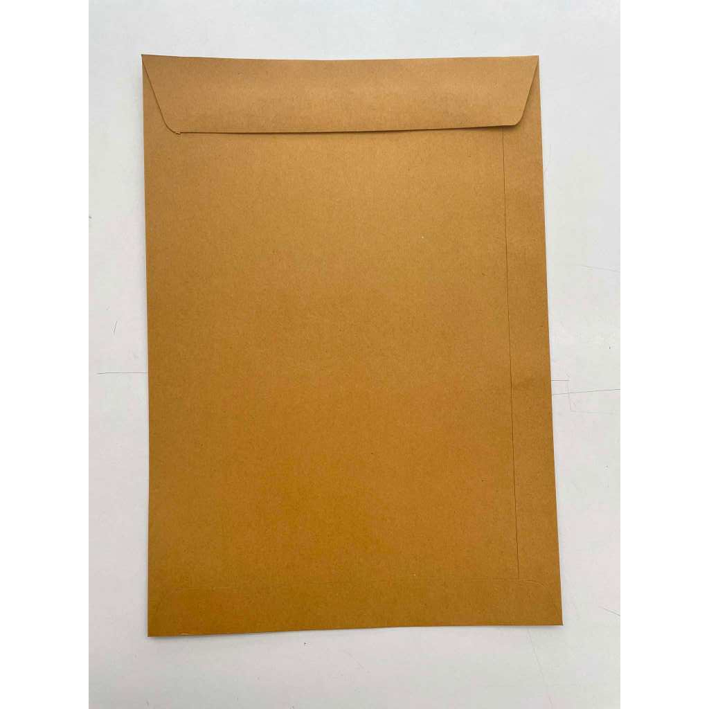 Brown Document Envelope A4 Size | Shopee Malaysia