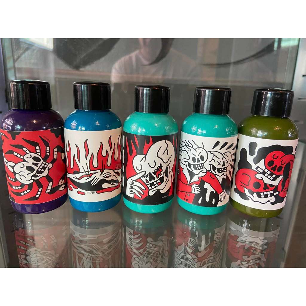 VICE INK. SET 5 COLORS (2 OZ EACH BOTTLE) | Shopee Malaysia