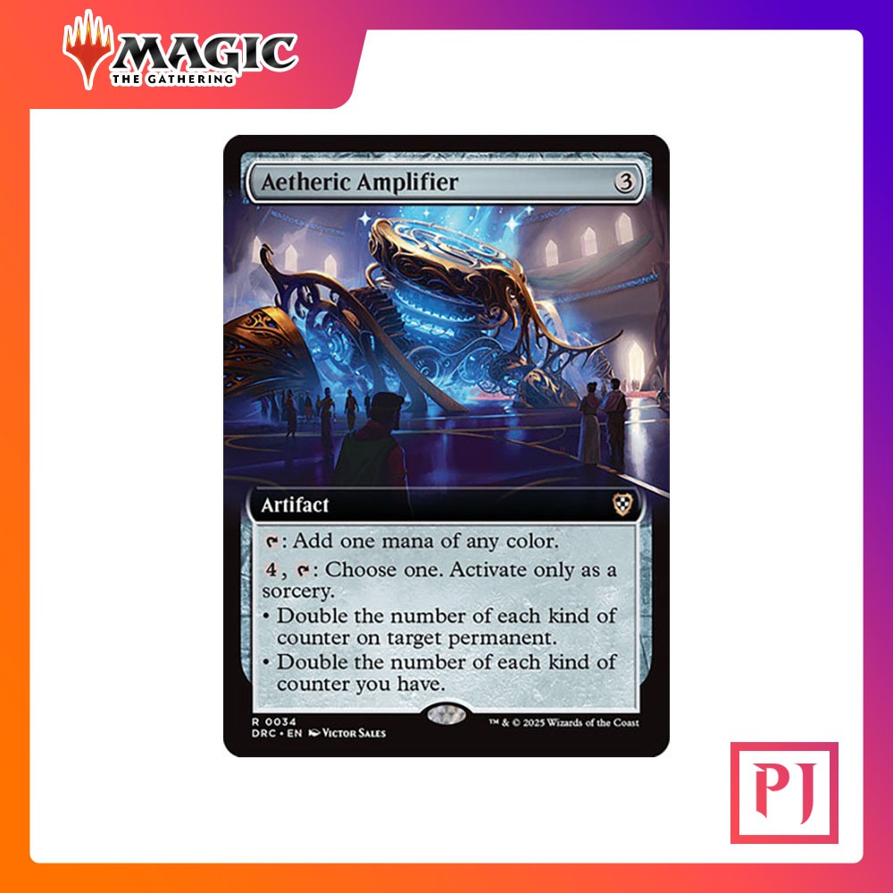 [MTG] Aetheric Amplifier (Extended Art) [DRC] [ARTIFACT] [RARE] [NORMAL ...