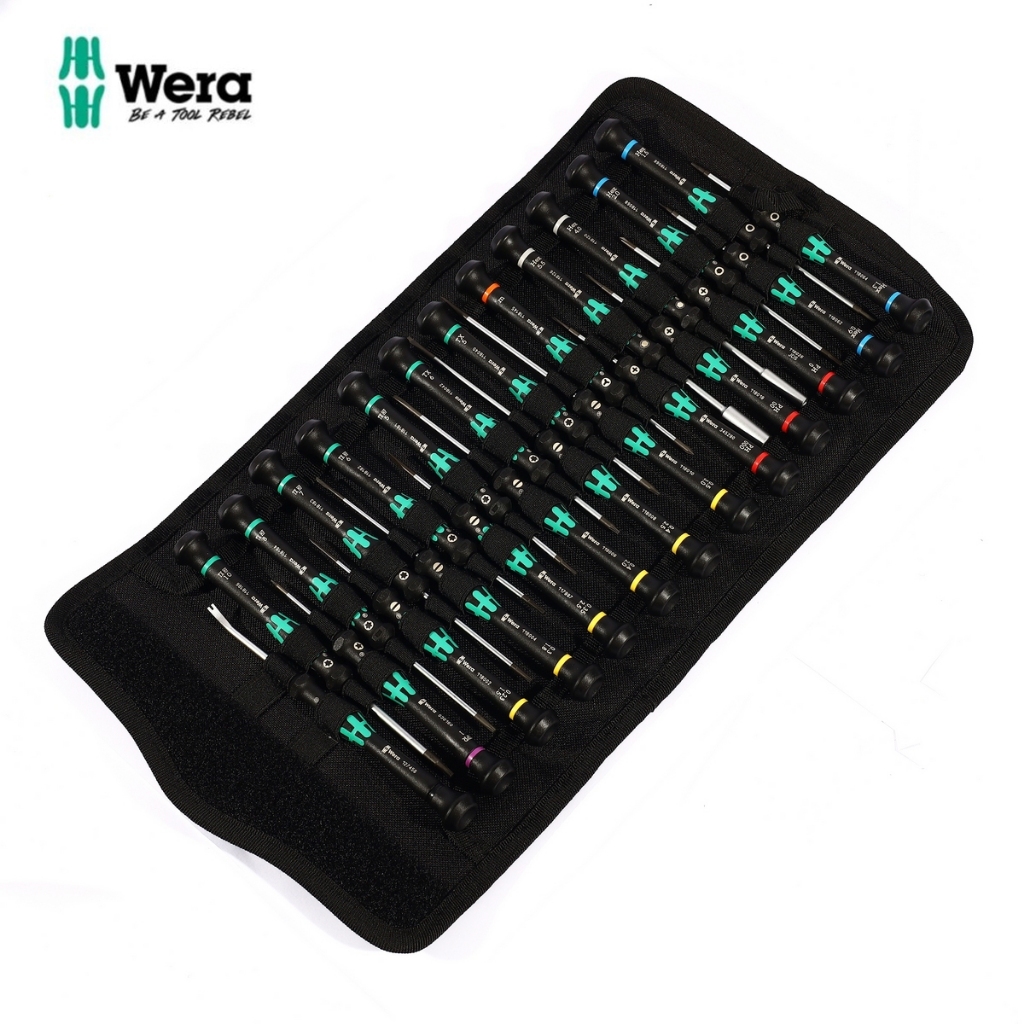 WERA Screwdriver Set Electronic 25pcs Code 05134000001 (Vera) | Shopee ...