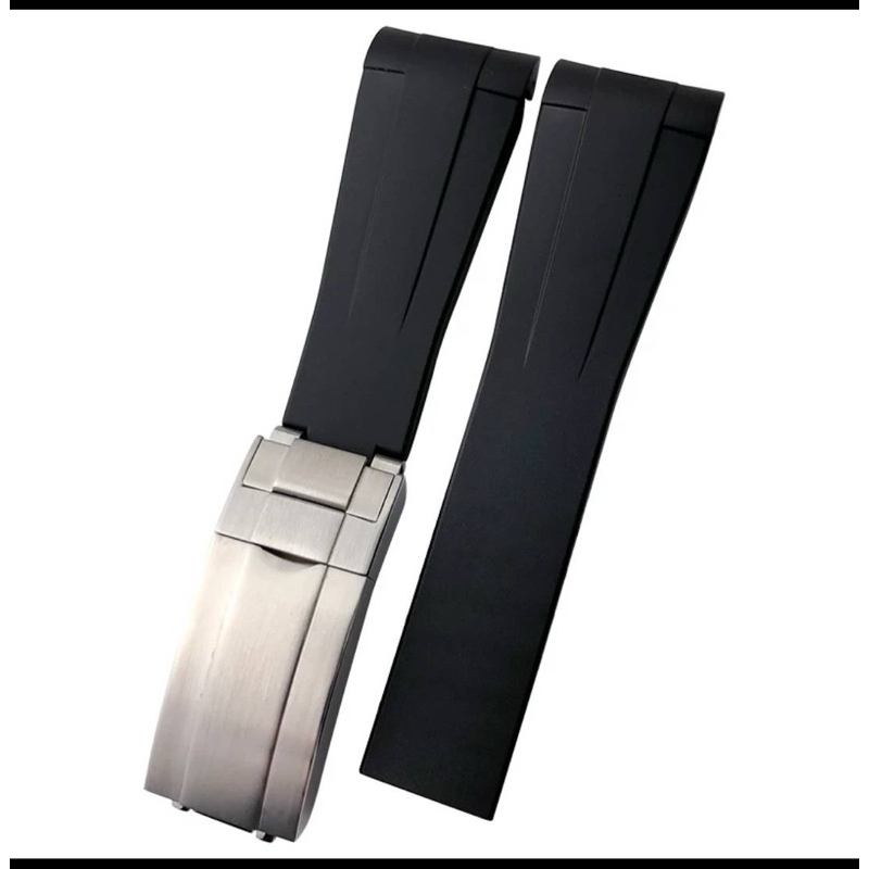 Rubber Strap Watch Band 20 mm | Shopee Malaysia