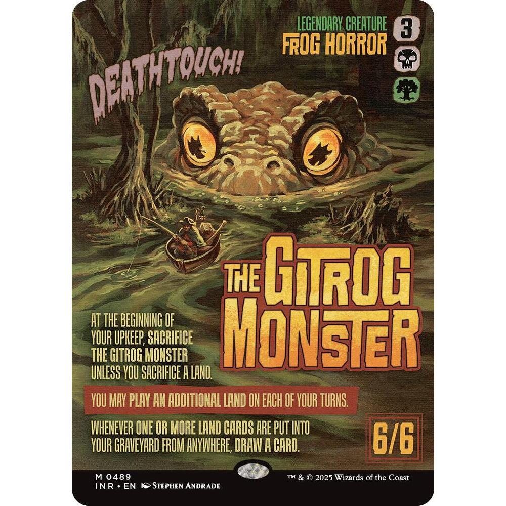 MTG : The Gitrog Monster (Showcase)-Innistrad Remastered (INR) | Shopee ...
