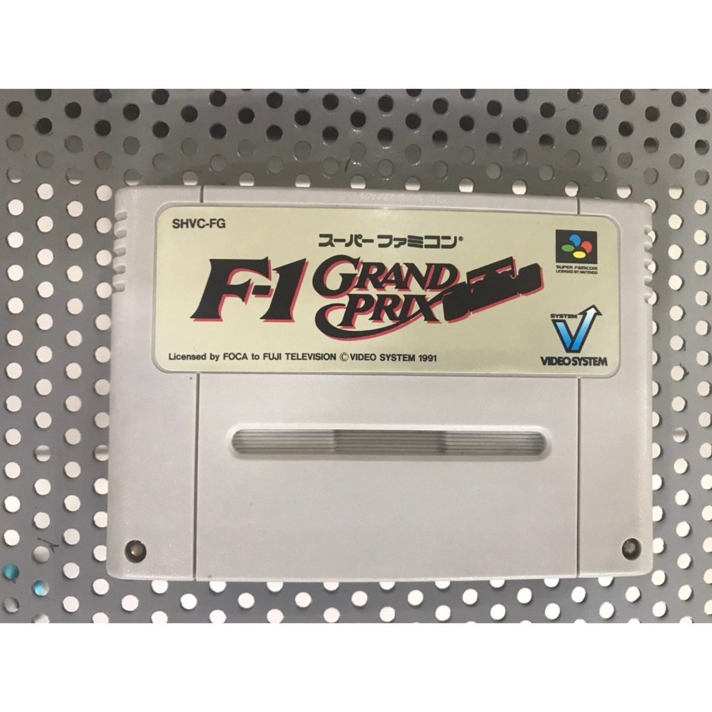 Original Cartridge (SFC)F-1 Grand Prix(Japan)(SHVC-FG) Super Famicom Used Product Imported From ...
