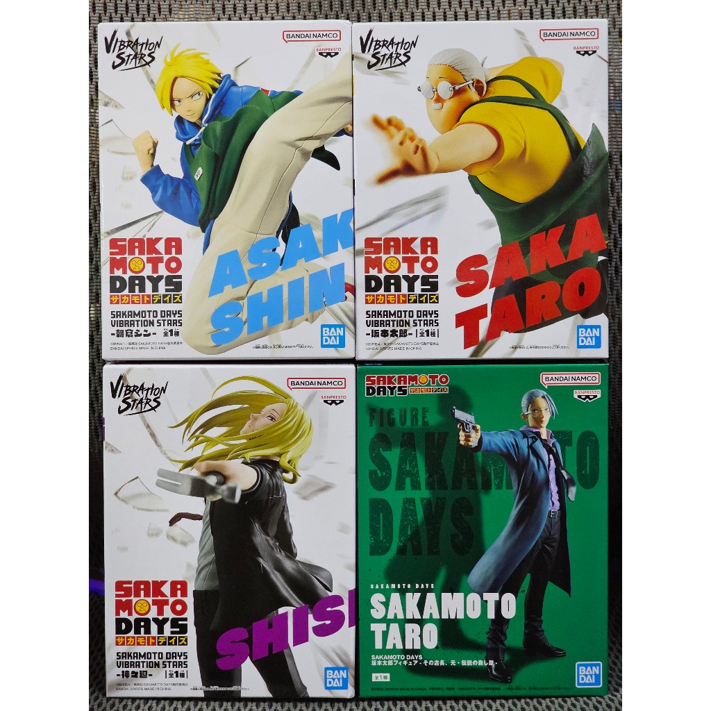 [Original Figure] Sakamoto Days-Tarou/Asakura Shin/Shishiba-Vibration ...