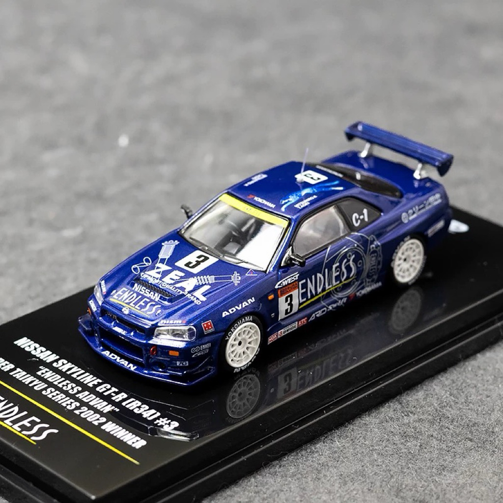 INNO64 Nissan GT-R R34 3 "Endless Advan" Model – Super Taikyu 2002 ...