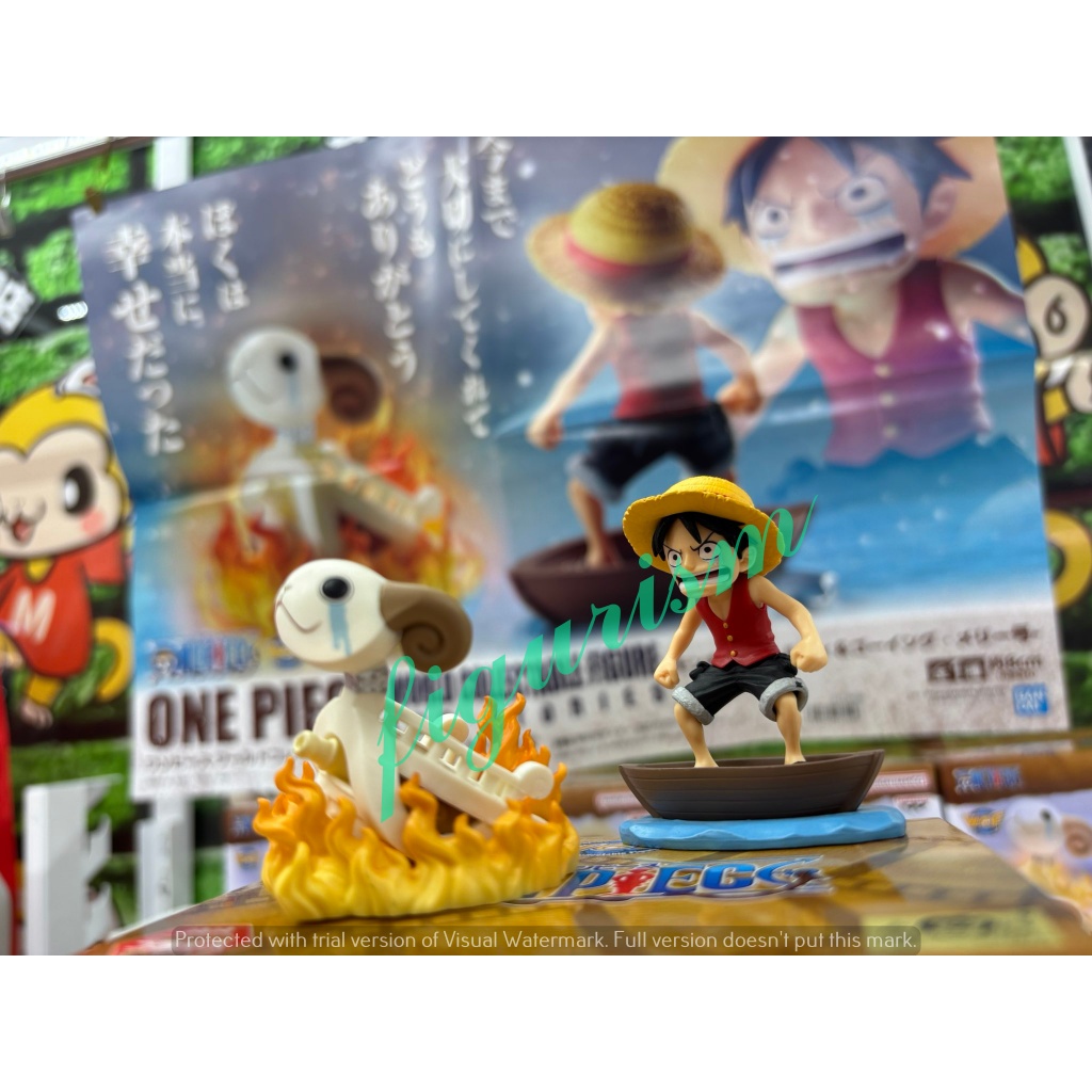 WCF Log Stories Monkey D. Luffy & Going Merry one piece Original Japan ...