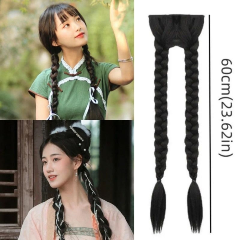 Chinese Traditional Style Side Plait | Shopee Malaysia