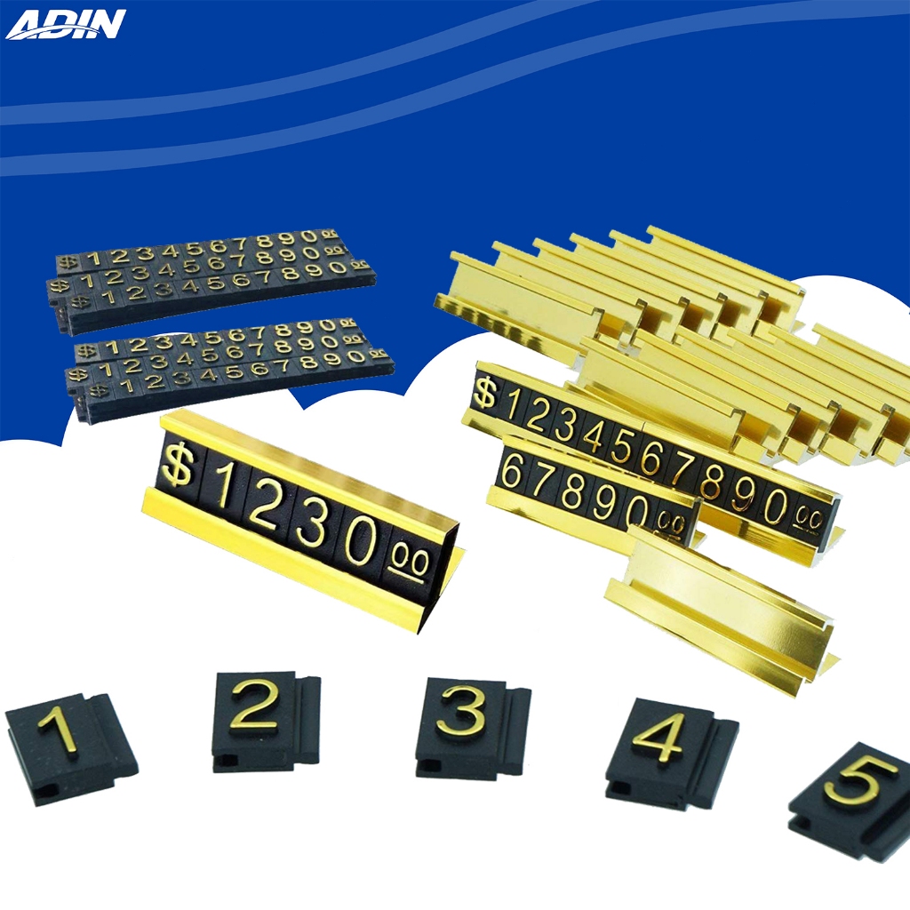 16 Sets Metal Package Label Set Aluminum Box Cargo Tag Mobile Phone ...