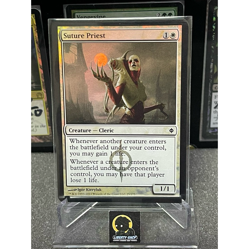 (MTG)(New Phyrexia)(Foil) Suture Priest (NM) | Shopee Malaysia