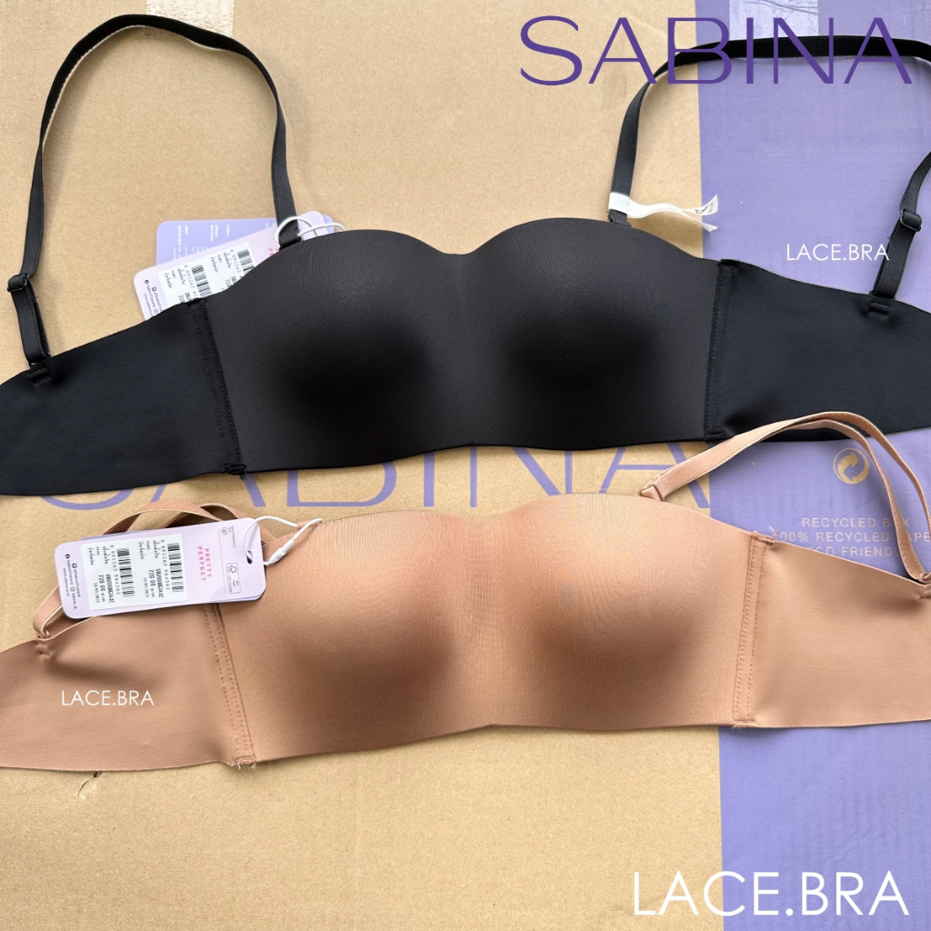 SABINA Code SBU9300 S BRALESS Invisible Wire Bra (No Wire) Body The Series (Strapless) Seamless ...