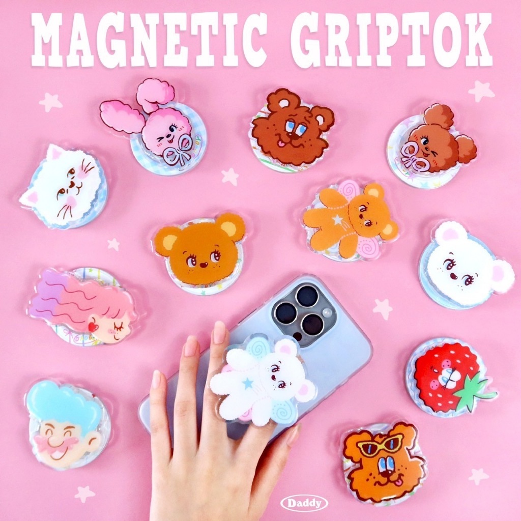 Daddy | Magnetic Griptok Cute | Shopee Malaysia