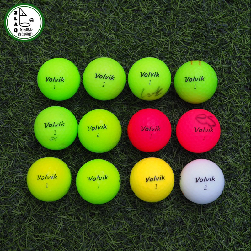 Used Volvik Golf Balls Color Included Condition 70-12 Balls. | Shopee ...