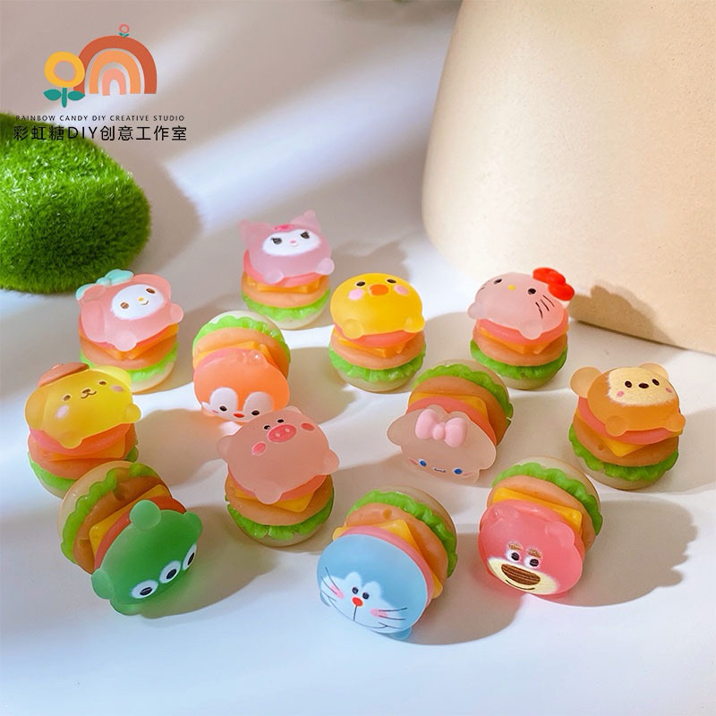 Luminous Resin Burger (Sent From Thailand) | Shopee Malaysia