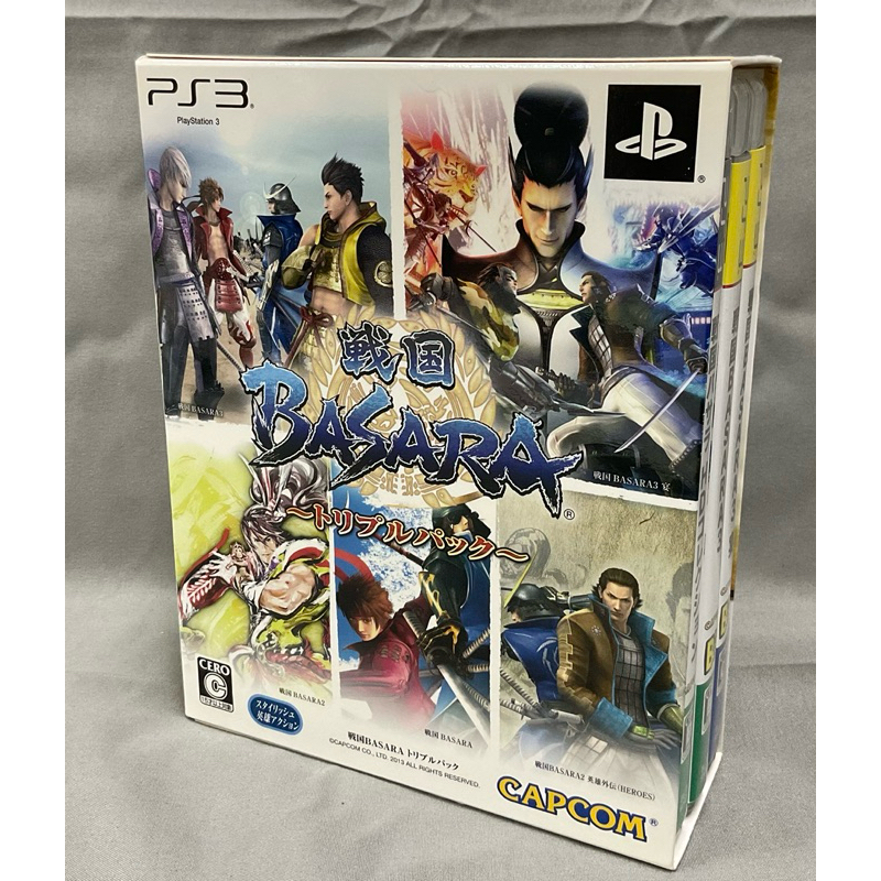 Original Disc [PS3] Sengoku Basara Triple Pack (Japan) (CPCS-01088) | Shopee Malaysia