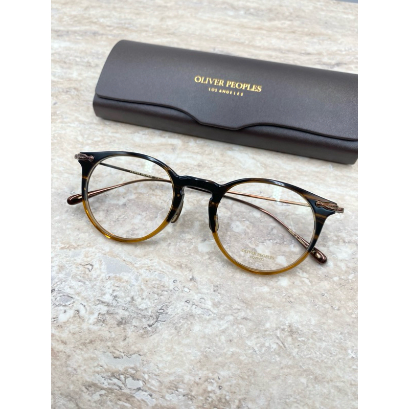 OLIVER PEOPLES eyeglasses % MARRET Model Size 48 Colors Honey Havana ...