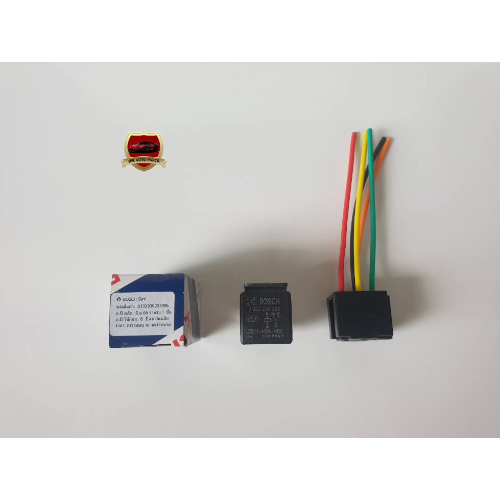 Relay + Plug + Cable 24V 5 Pin 2 Front BOSCH Genuine | Shopee Malaysia