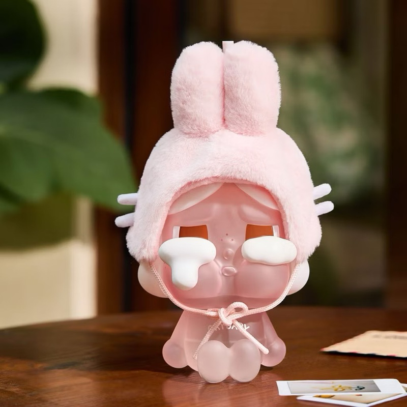 Crib Baby Mug POP MART CRYBABY Crying Again Series-Plush Straw Cup (I ...