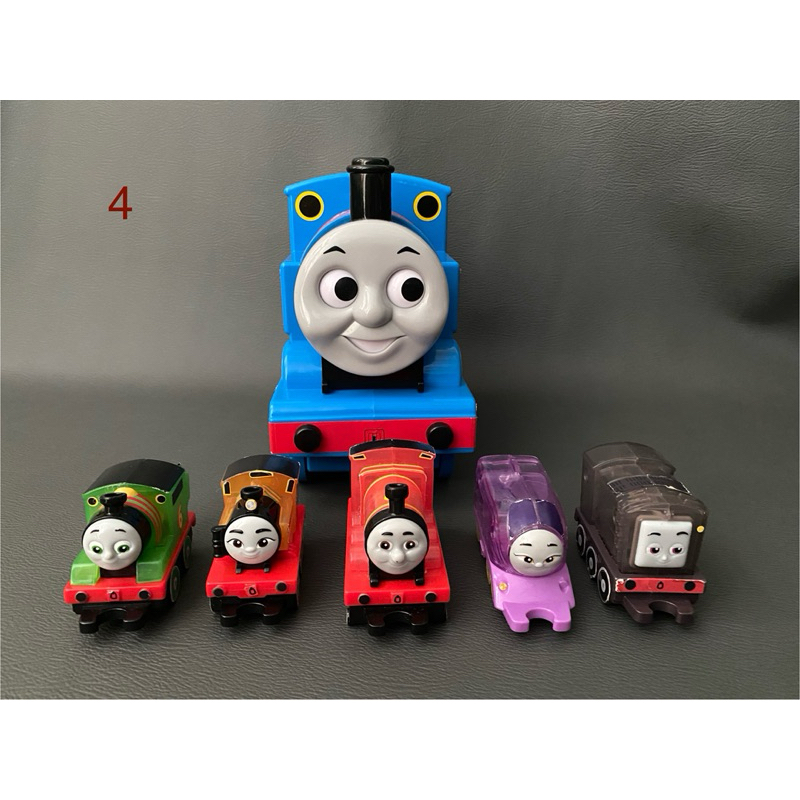 4 Thomas And Friends. Hand Push Play Whole Set As In The Picture ...