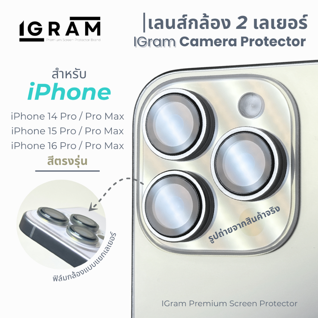 Glass Film Camera Lens 2 Layers IGram With Cutting Edge Premium Work ...