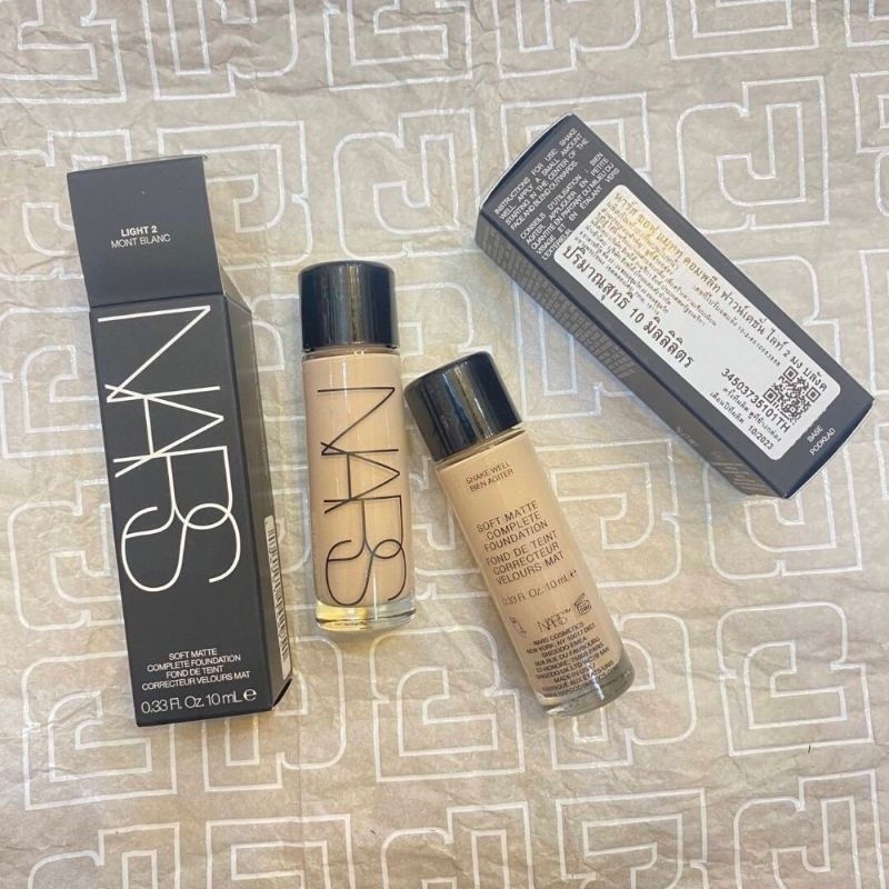 NARS SOFT MATTE COMPLETE FOUNDATION Size 10ml. | Shopee Malaysia