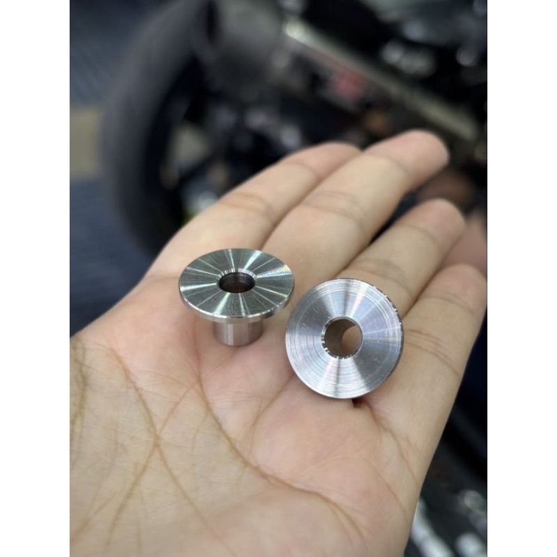 Boots Set In Stainless Steel Color For Wave 125i Windshield The Product ...