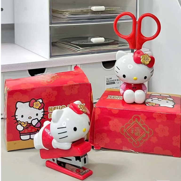 Japanese Cute Sanrio Doll Scissors Set Cartoon Stapler Rare Type Hellokitty | Shopee Malaysia