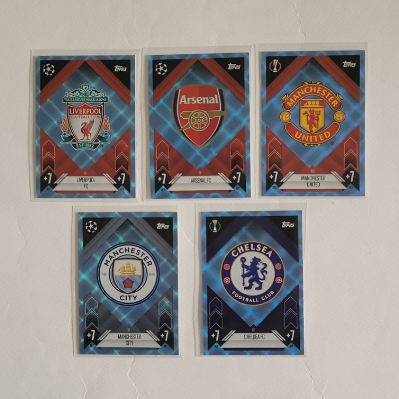Match Attax Card 24/25 Crystal Parallel Club Logo | Shopee Malaysia