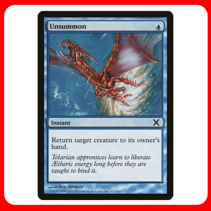 [MTG] Unsummon [10E] [BLUE] [COMMON] [NORMAL] [ENG] (Magic Card/Magic ...
