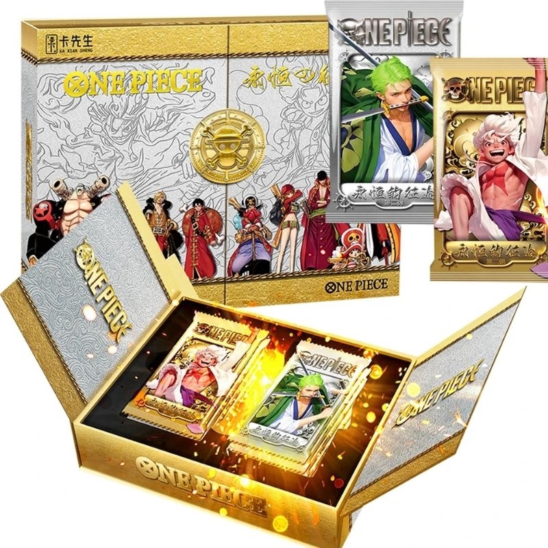 Onepiece Trading Card White Gold Box One Piece Collection Cards ...