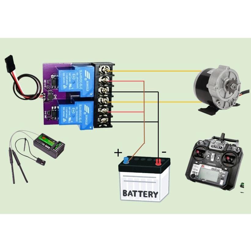 Rc Relay Switch 10A/30A pwm For Remote Flysky Plane Lawn Mower Turn ...