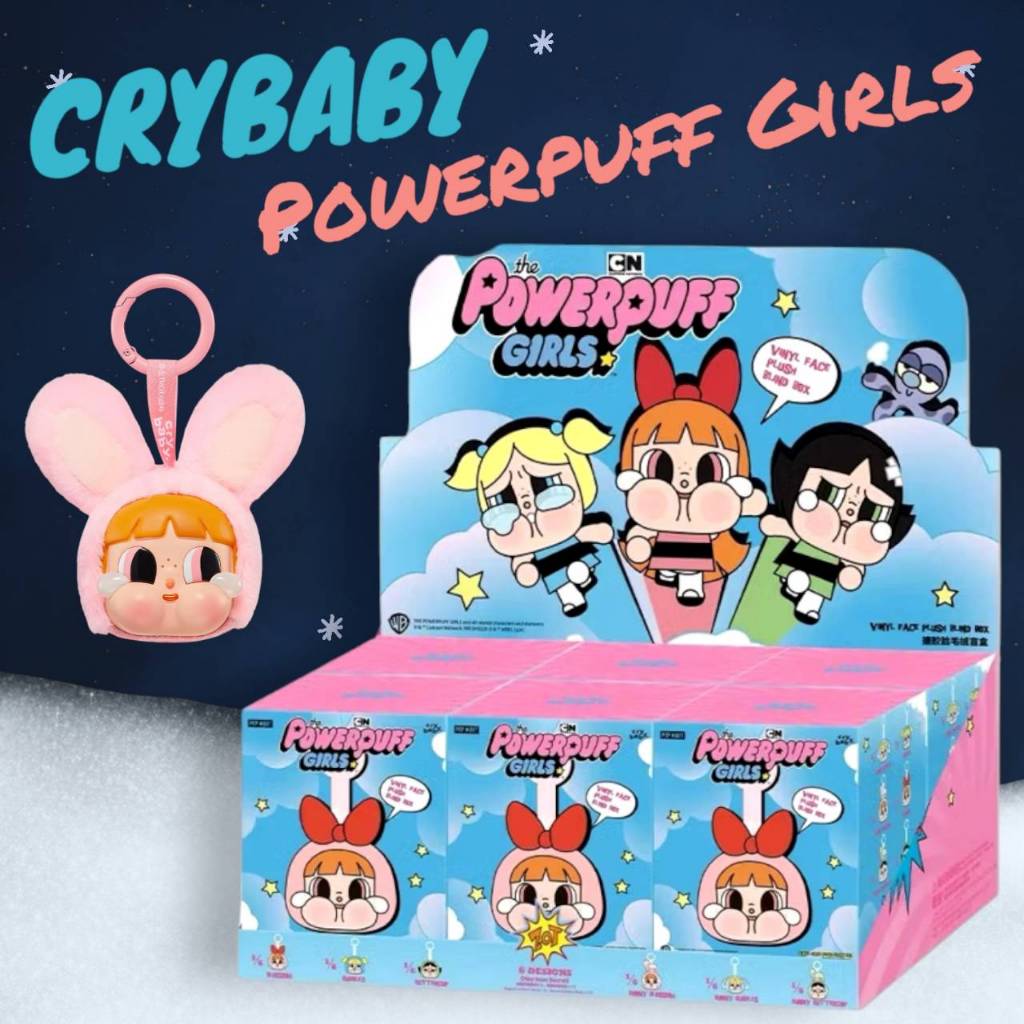 /Check Card POP MART-CRYBABY × Powerpuff Girls Series | Shopee Malaysia