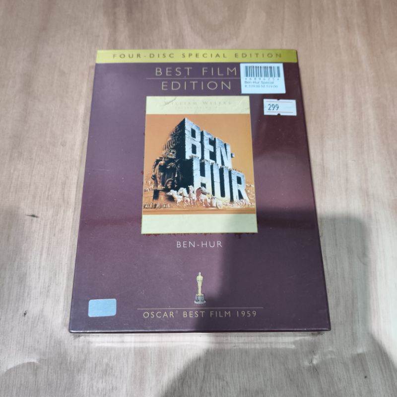 DVD Ben-Hur box set the Real Copyright limited edition Contains 4 Discs ...