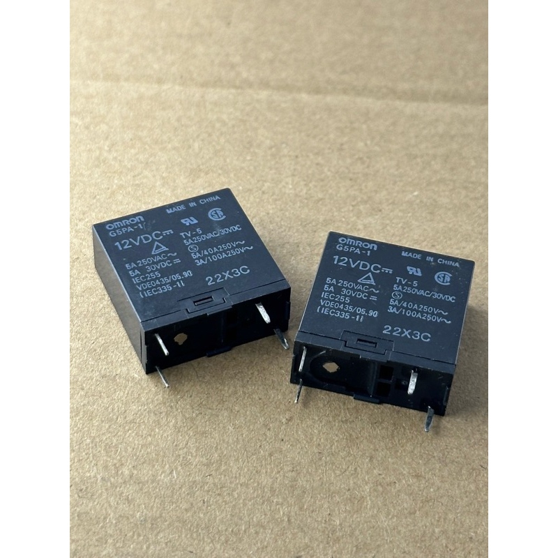 OMRON G5PA-1 12VDC G5PA-1 DC12 Power Relay 5A 250VAC 4 Pins Per Unit ...