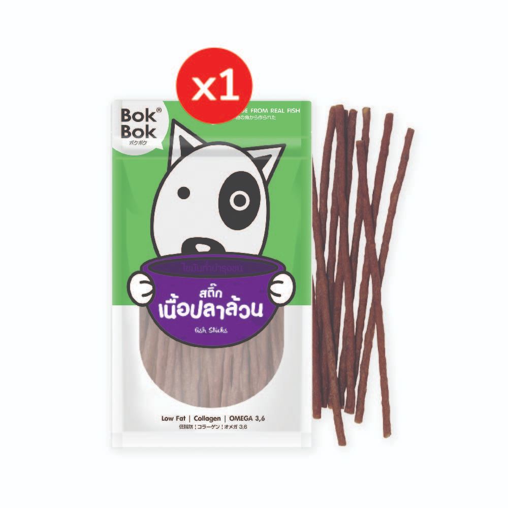 Bok Fish Stick Dog Snacks Made From Meat 50 Grams 1 Pack Suitable For ...