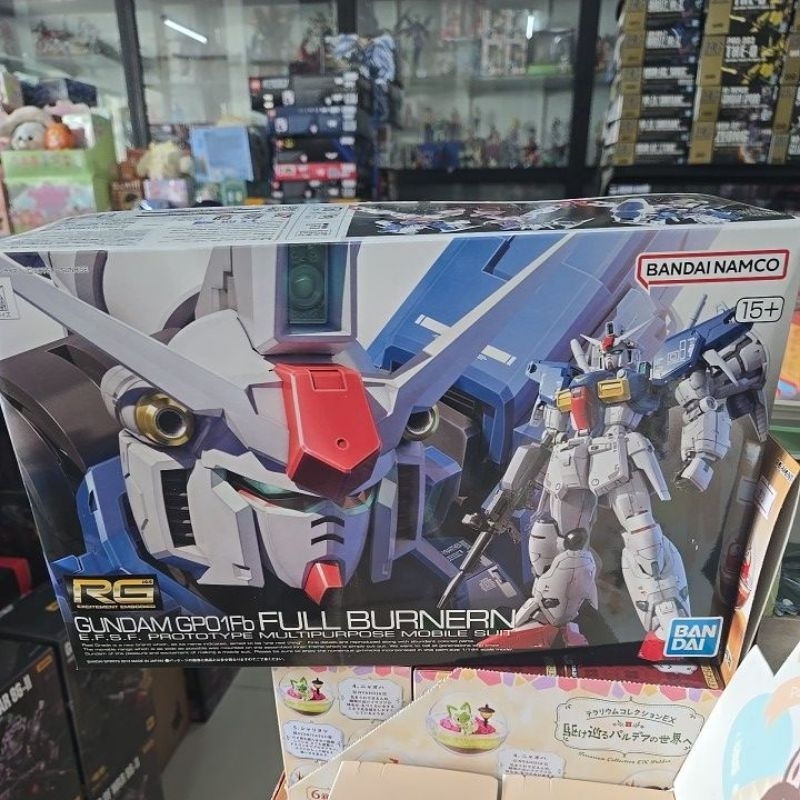 RG RG 13 GUNDAM GUNDAM GP01Fb FULL Fully BURNERN License Copyright ...