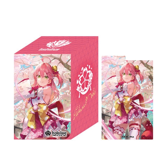 hololive Official Card GAME Holo Case vol.4 "Sakura Miko" (Plastic Box ...