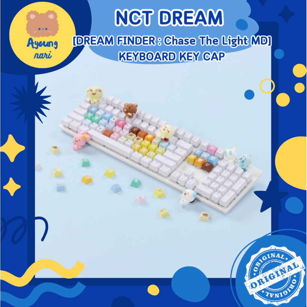 NCT DREAM [DREAM FINDER: Chase The Light MD] KEYBOARD KEY CAP | Shopee ...
