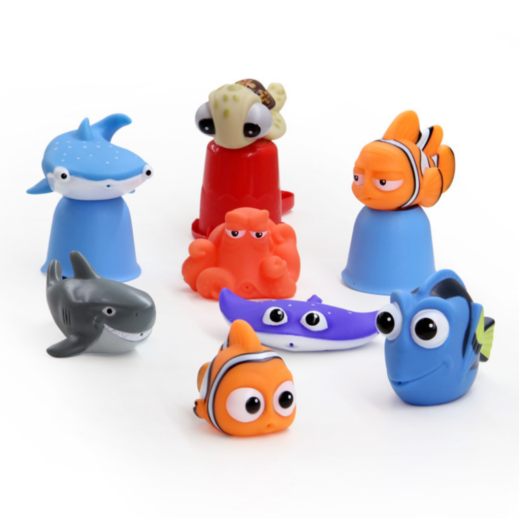 Nemo Dory Float Water Baby Toys Bath Tub Floating In | Shopee Malaysia