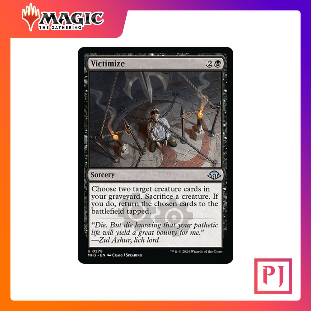 [MTG] Victimize [MH3] [BLACK] [UNCOM] [NORMAL] [ENG] (Magic Card/Magic ...