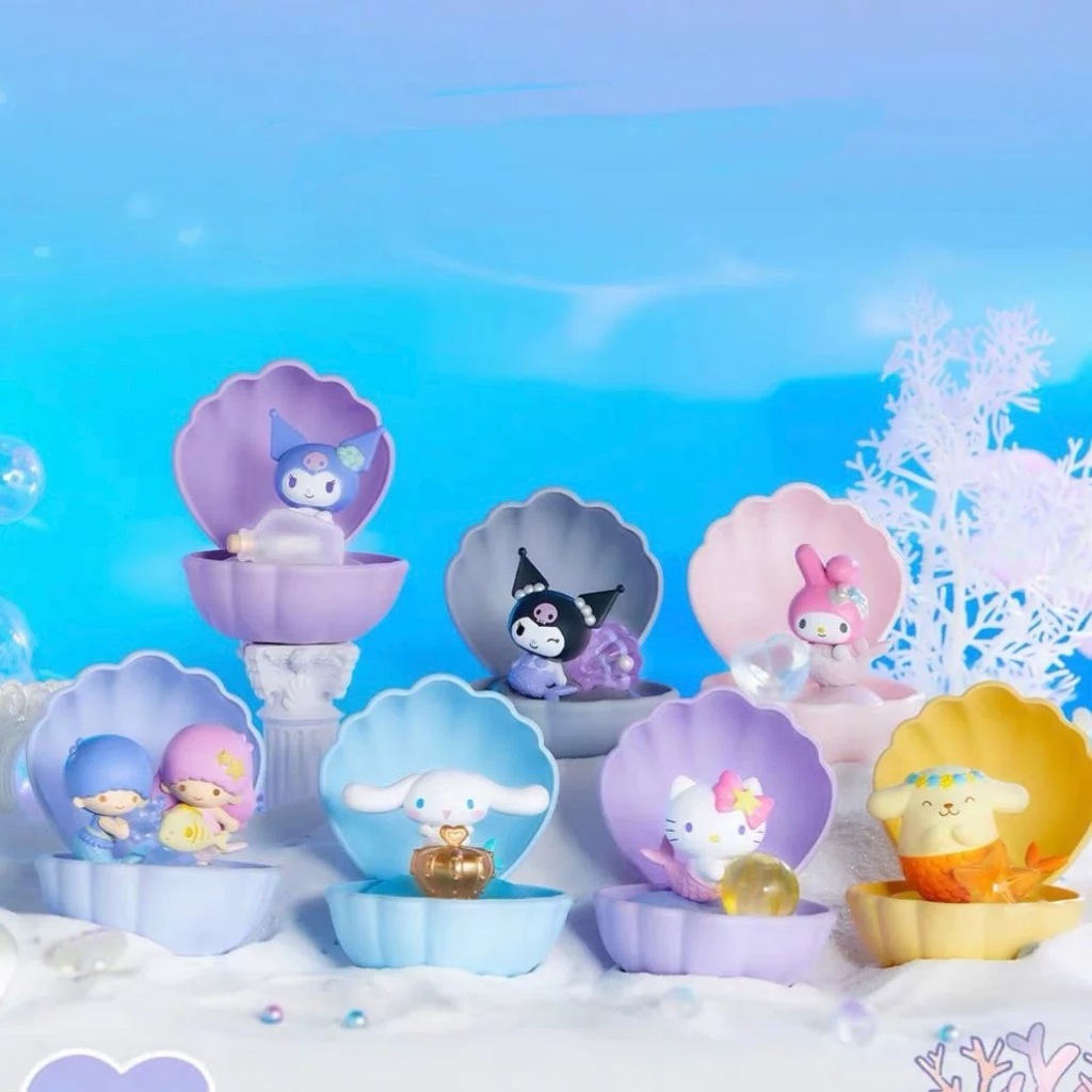 Sanrio Characters Pearl Mermaid Blind Box Model | Shopee Malaysia