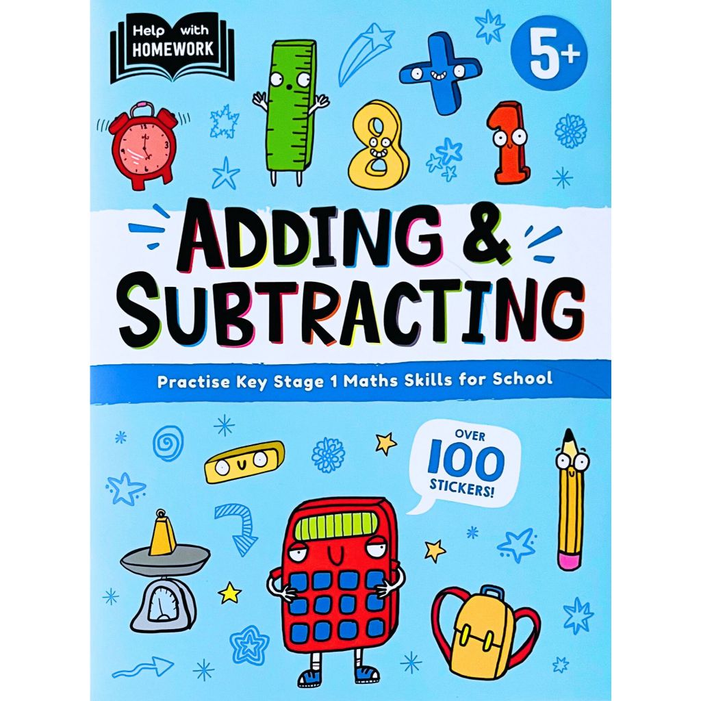 (Age5-6) LATEST EDITION 2025 Maths Adding Subtraction Workbook ...