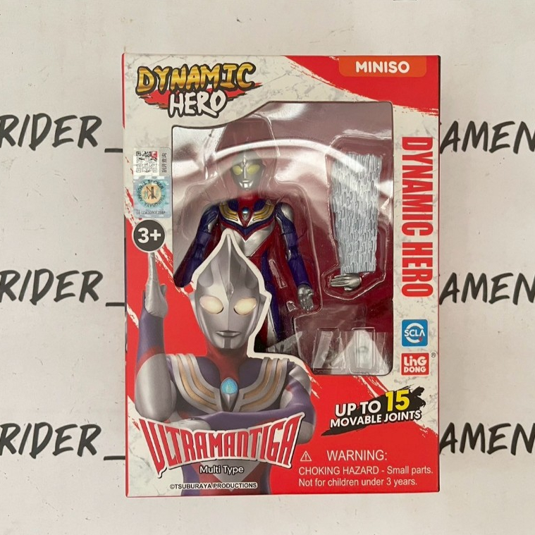 MINISO Dynamic Hero-Ultraman Tiga (2nd Hand Unwrapped) | Shopee Malaysia