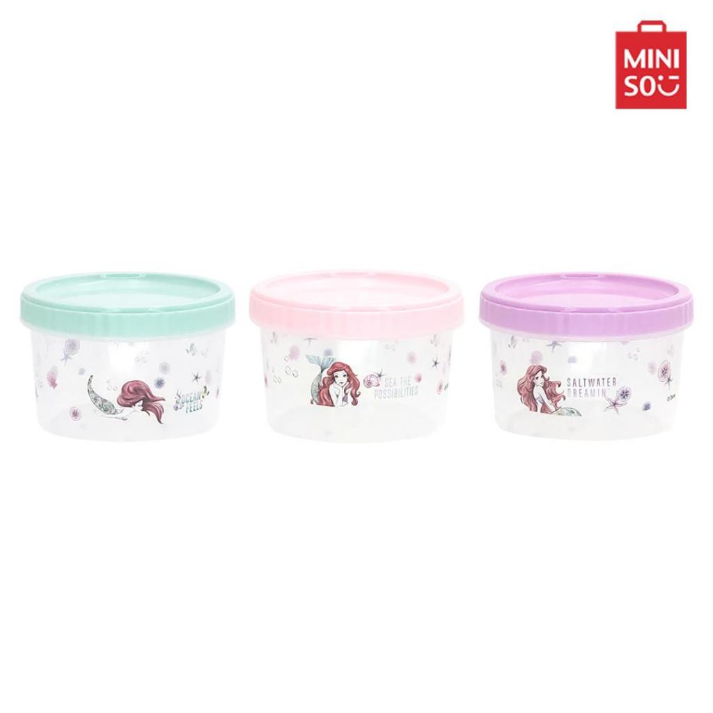 MINISO Food Storage Box Container Set 3 Pieces Disney The Little ...