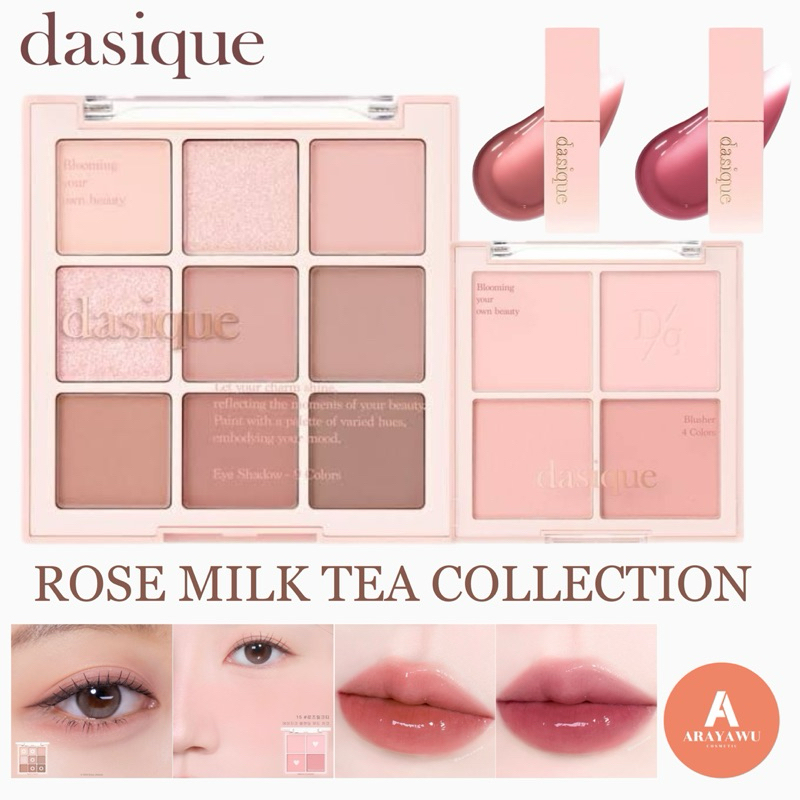 DASIQUE ROSE MILK TEA COLLECTION PALETTE Pallete | Shopee Malaysia