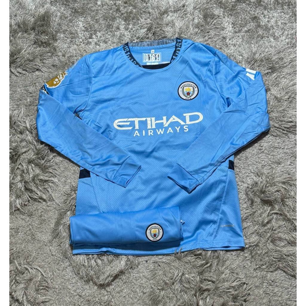 Long Sleeve Football Suit New Season MENCY/2025 Adult Soccer Uniform ...