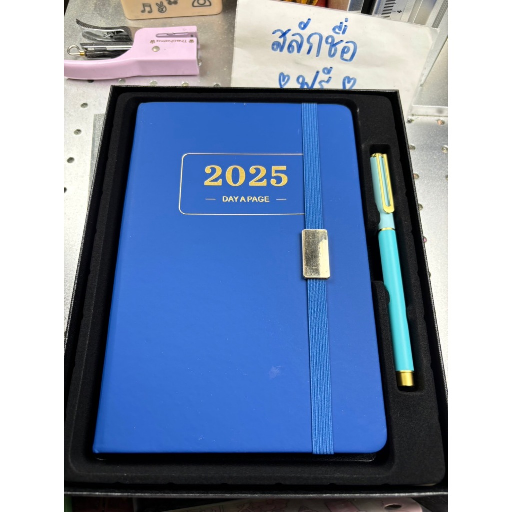 High-End Calendar Book + Pen gift set (free Engraved name) 2025 Planner ...